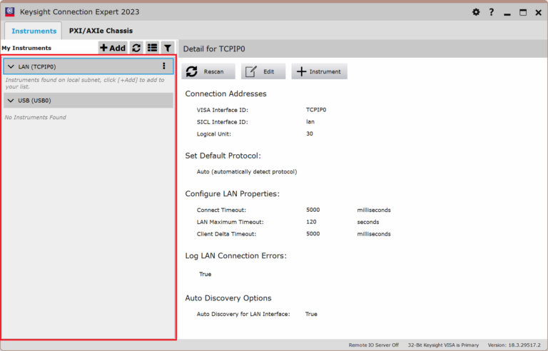 測定器をコマンド制御する方法【Keysight Connection Expert】