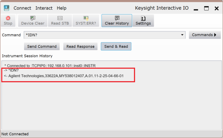 測定器をコマンド制御する方法【Keysight Connection Expert】