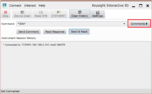 測定器をコマンド制御する方法【Keysight Connection Expert】