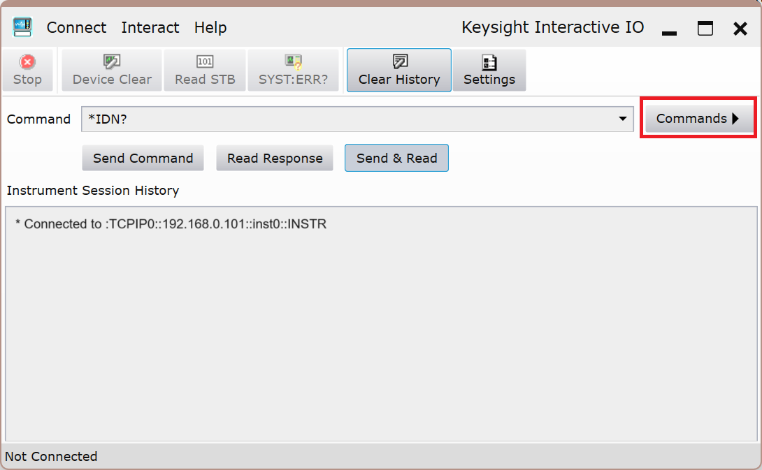 測定器をコマンド制御する方法【Keysight Connection Expert】