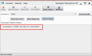 測定器をコマンド制御する方法【Keysight Connection Expert】