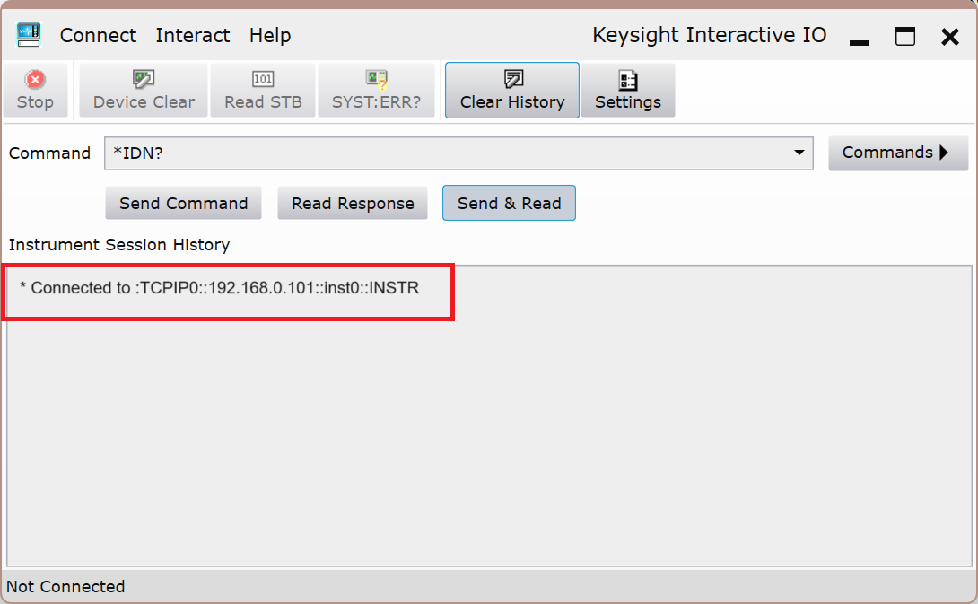 測定器をコマンド制御する方法【Keysight Connection Expert】