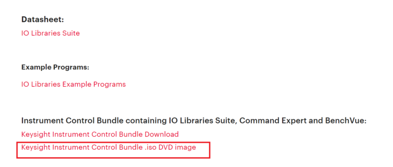 Keysight IOライブラリのインストール方法