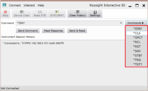 測定器をコマンド制御する方法【Keysight Connection Expert】