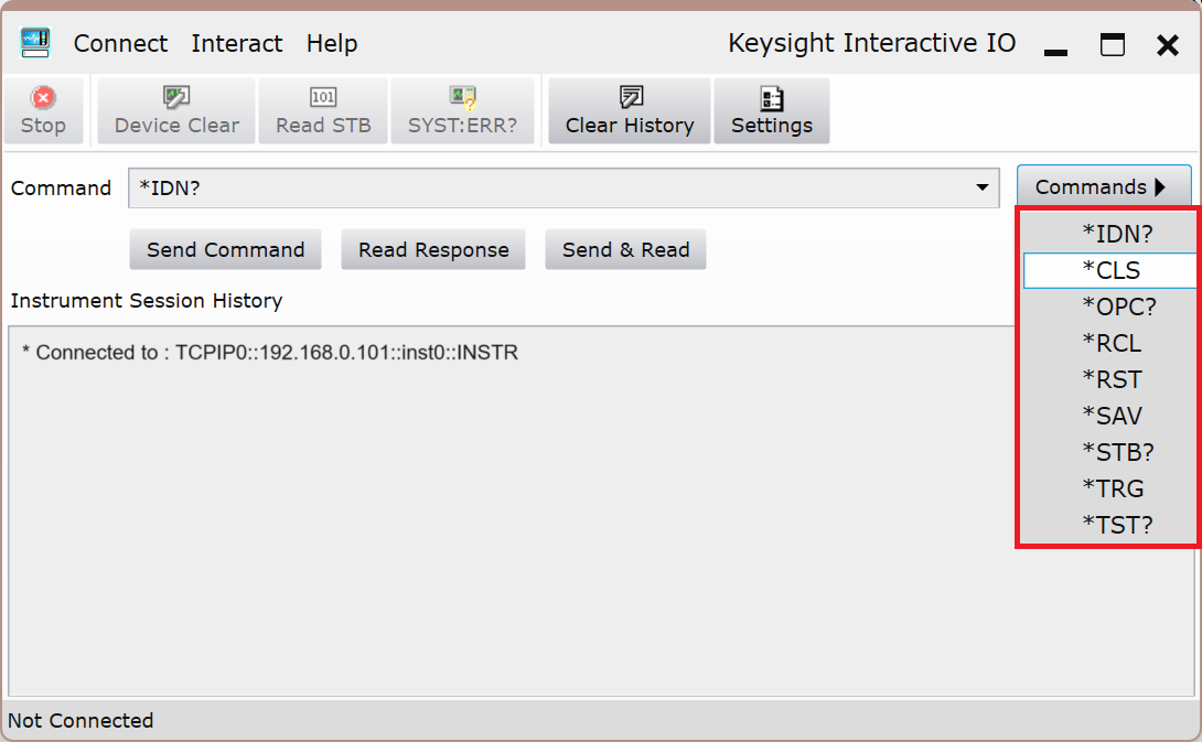 測定器をコマンド制御する方法【Keysight Connection Expert】